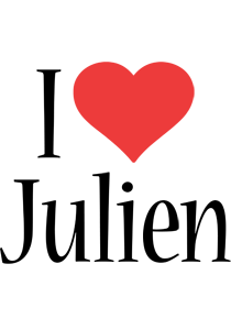 Julien Logo | Name Logo Generator - I Love, Love Heart, Boots, Friday ...