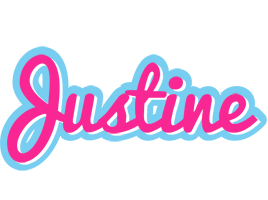 Justine Logo | Name Logo Generator - Popstar, Love Panda, Cartoon ...