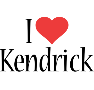 Kendrick Logo | Name Logo Generator - I Love, Love Heart, Boots, Friday ...