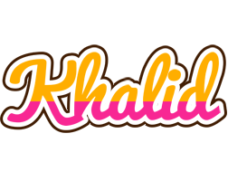 Khalid Logo | Name Logo Generator - Smoothie, Summer, Birthday, Kiddo, Colors Style