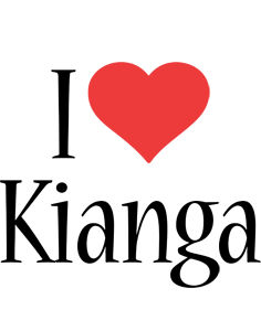 Kianga Logo | Name Logo Generator - I Love, Love Heart, Boots, Friday ...