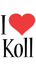 Koll Logo | Name Logo Generator - I Love, Love Heart, Boots, Friday ...