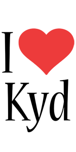 Kyd Logo | Name Logo Generator - I Love, Love Heart, Boots, Friday ...