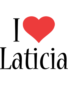Laticia Logo | Name Logo Generator - I Love, Love Heart, Boots, Friday ...