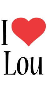 Lou Logo | Name Logo Generator - I Love, Love Heart, Boots, Friday ...
