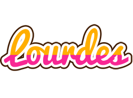 Lourdes Logo | Name Logo Generator - Smoothie, Summer, Birthday, Kiddo, Colors Style