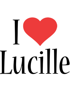 Lucille Logo | Name Logo Generator - I Love, Love Heart, Boots, Friday ...