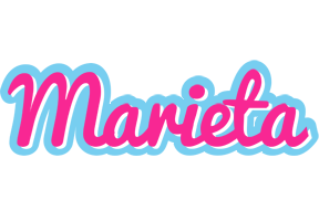 Marieta Logo | Name Logo Generator - Popstar, Love Panda, Cartoon ...