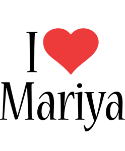 Mariya Logo | Name Logo Generator - I Love, Love Heart, Boots, Friday ...