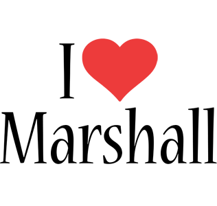 Marshall Logo | Name Logo Generator - I Love, Love Heart, Boots, Friday ...