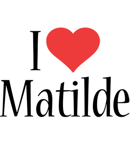 Matilde Logo | Name Logo Generator - I Love, Love Heart, Boots, Friday ...