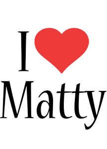Matty Logo | Name Logo Generator - I Love, Love Heart, Boots, Friday ...