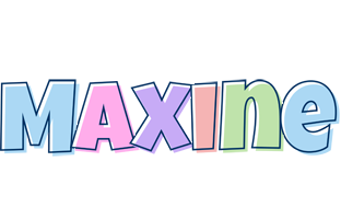 Maxine LOGO * Create Custom Maxine logo * Pastel STYLE