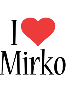 Mirko Logo | Name Logo Generator - I Love, Love Heart, Boots, Friday ...