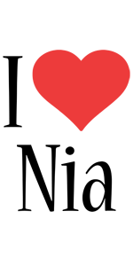 Nia Logo | Name Logo Generator - I Love, Love Heart, Boots, Friday ...