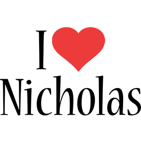Nicholas Logo | Name Logo Generator - I Love, Love Heart, Boots, Friday ...