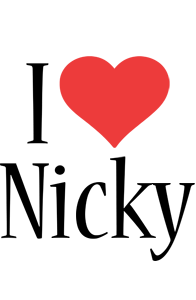 Nicky Logo | Name Logo Generator - I Love, Love Heart, Boots, Friday ...