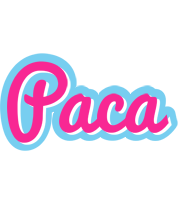 Paca Logo | Name Logo Generator - Popstar, Love Panda, Cartoon, Soccer, America Style
