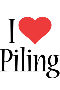 Piling Logo | Name Logo Generator - I Love, Love Heart, Boots, Friday ...