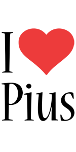 Pius Logo | Name Logo Generator - I Love, Love Heart, Boots, Friday ...