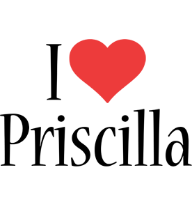 Priscilla Logo | Name Logo Generator - I Love, Love Heart, Boots ...