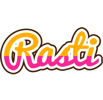 Rasti Logo | Name Logo Generator - Smoothie, Summer, Birthday, Kiddo, Colors Style