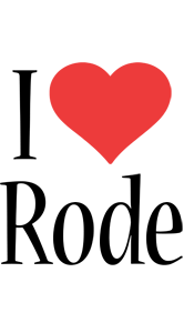 Rode Logo | Name Logo Generator - I Love, Love Heart, Boots, Friday ...