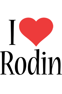 Rodin Logo | Name Logo Generator - I Love, Love Heart, Boots, Friday ...