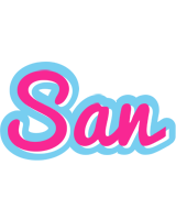 San Logo | Name Logo Generator - Popstar, Love Panda, Cartoon, Soccer ...