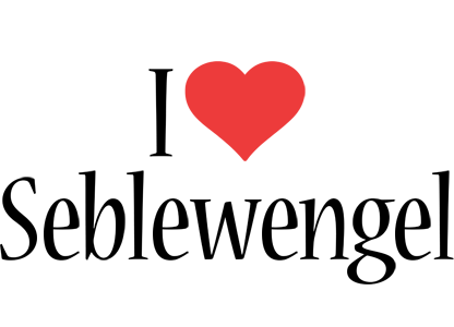 Seblewengel Logo | Name Logo Generator - I Love, Love Heart, Boots ...