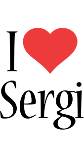 Sergi Logo | Name Logo Generator - I Love, Love Heart, Boots, Friday ...