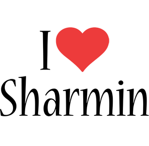Sharmin Logo | Name Logo Generator - I Love, Love Heart, Boots, Friday, Jungle Style