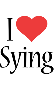 Sying Logo | Name Logo Generator - I Love, Love Heart, Boots, Friday ...