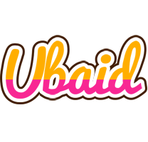Ubaid Logo | Name Logo Generator - Smoothie, Summer, Birthday, Kiddo, Colors Style