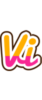 Vi Logo | Name Logo Generator - Smoothie, Summer, Birthday, Kiddo, Colors Style