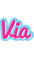 Via Logo | Name Logo Generator - Popstar, Love Panda, Cartoon, Soccer ...