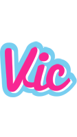 Vic Logo | Name Logo Generator - Popstar, Love Panda, Cartoon, Soccer ...