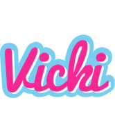 Vicki Logo | Name Logo Generator - Popstar, Love Panda, Cartoon, Soccer ...