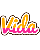Vida Logo | Name Logo Generator - Smoothie, Summer, Birthday, Kiddo, Colors Style