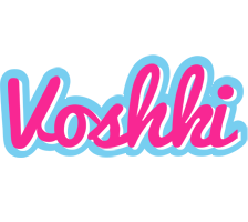 Voshki Logo | Name Logo Generator - Popstar, Love Panda, Cartoon ...