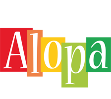 Alopa Logo | Name Logo Generator - Smoothie, Summer, Birthday, Kiddo ...