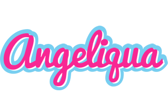 Angeliqua Logo | Name Logo Generator - Popstar, Love Panda, Cartoon ...