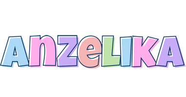 Anzelika Logo | Name Logo Generator - Candy, Pastel, Lager, Bowling Pin ...