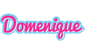 Domenique Logo | Name Logo Generator - Popstar, Love Panda, Cartoon ...