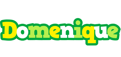 Domenique Logo | Name Logo Generator - Popstar, Love Panda, Cartoon ...