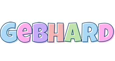Gebhard Logo | Name Logo Generator - Candy, Pastel, Lager, Bowling Pin ...