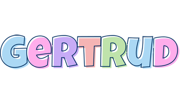 Gertrud Logo | Name Logo Generator - Candy, Pastel, Lager, Bowling Pin ...