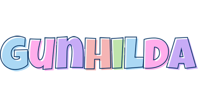 Gunhilda Logo | Name Logo Generator - Candy, Pastel, Lager, Bowling Pin ...