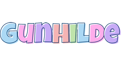Gunhilde Logo | Name Logo Generator - Candy, Pastel, Lager, Bowling Pin ...