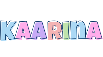 Kaarina Logo | Name Logo Generator - Candy, Pastel, Lager, Bowling Pin ...